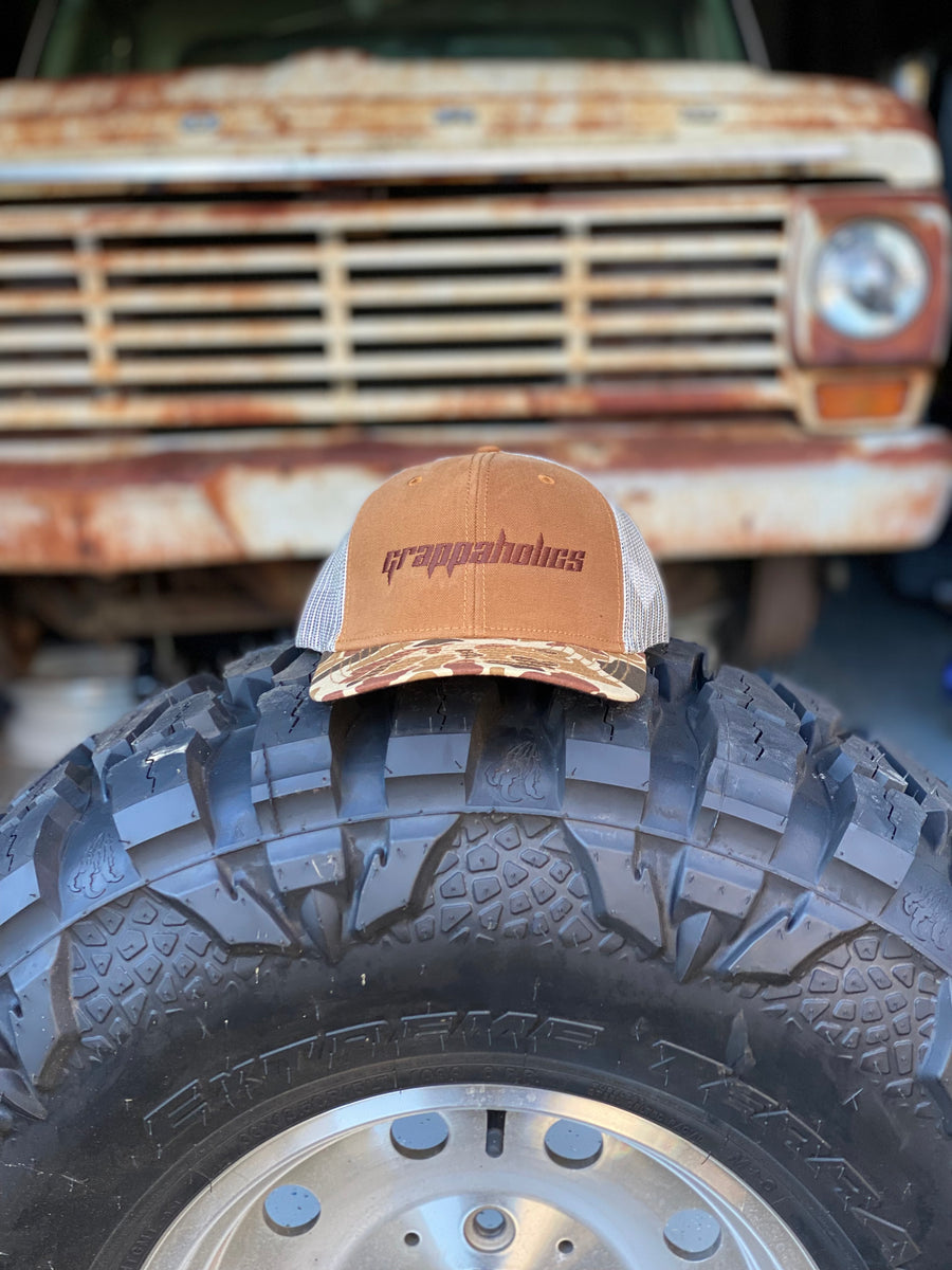 Grappaholics™ Camo Trucker Hats – GRAPPAHOLICS